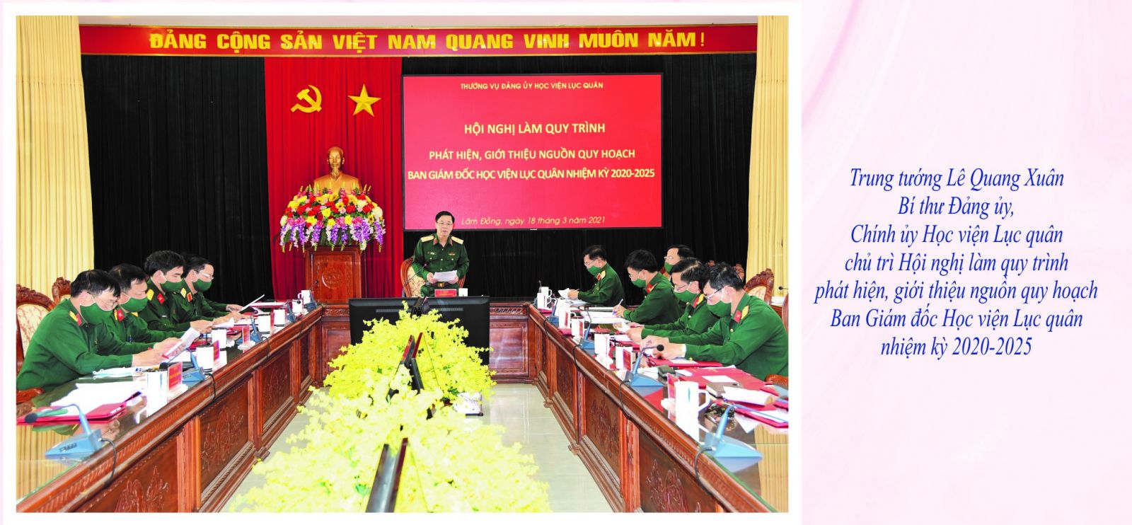 Nâng Cao Năng Lực Lãnh đạo Sức Chiến đấu Của Đảng Bộ Học Viện Lục Quân